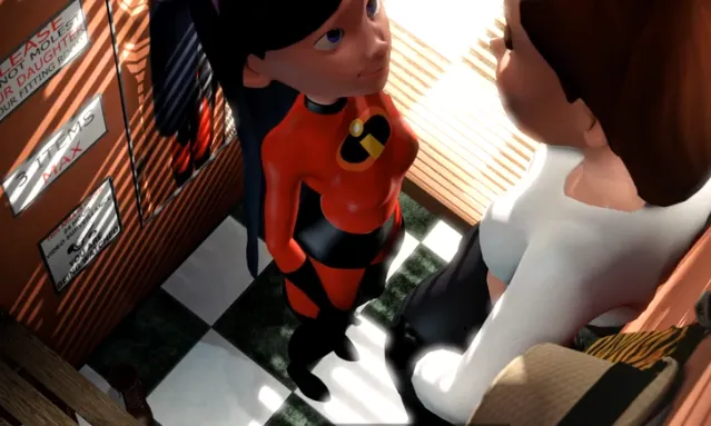 Violet Parr & Helen Parr - The Fitting Room - Chat Preview | @Unknown | Dittin AI: NSFW AI Chat ...